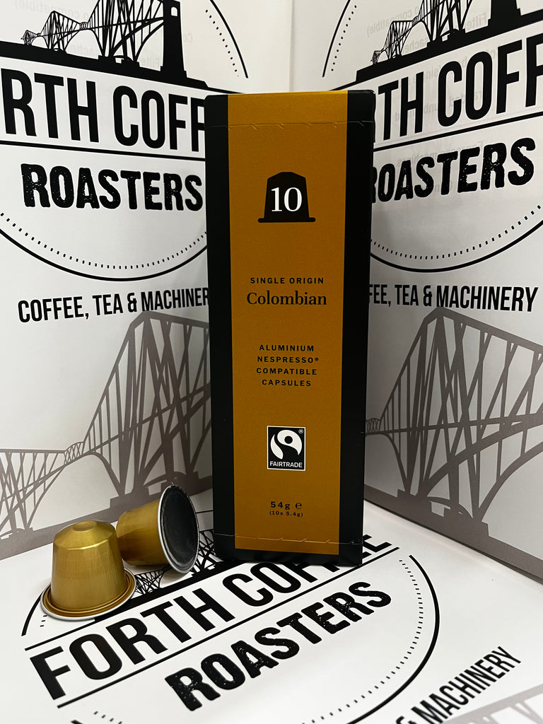 Coffee Pods - Recyclable - Colombian (10 Pods) – Forth Coffee Roasters